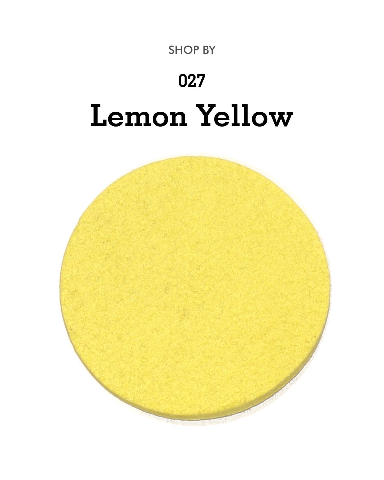 027 Lemon Yellow – parkhaus felt